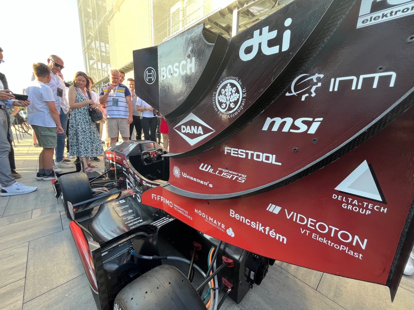 Full ahead - the battery pack is ready for the Arrabona Racing Team’s ...